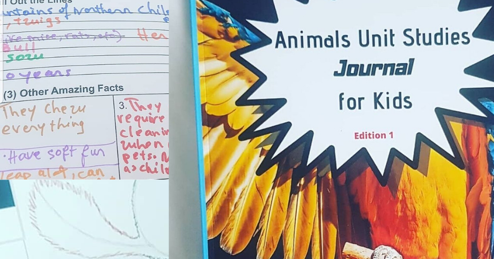10 Steps to use the Animals Unit Studies Journal ~ Ihsaan Home Academy