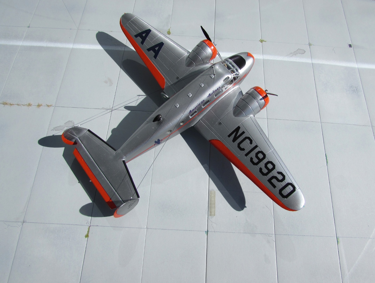 Wings of Intent: Beechcraft 18 Twin Beech American Airlines - Modified ...