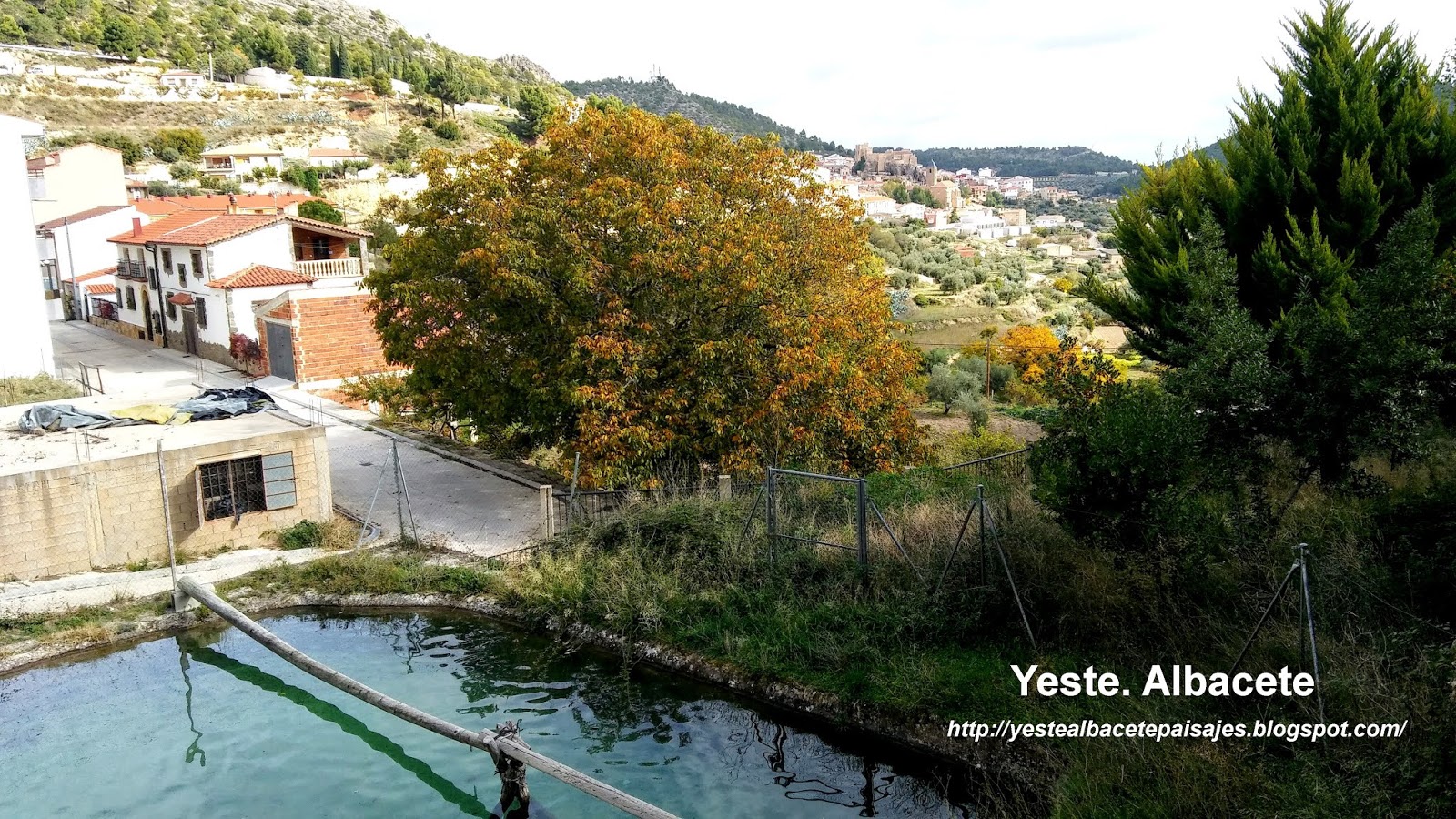 Yeste. Albacete. Paisajes: YESTE. BARRIO DE VALLEHERMOSO