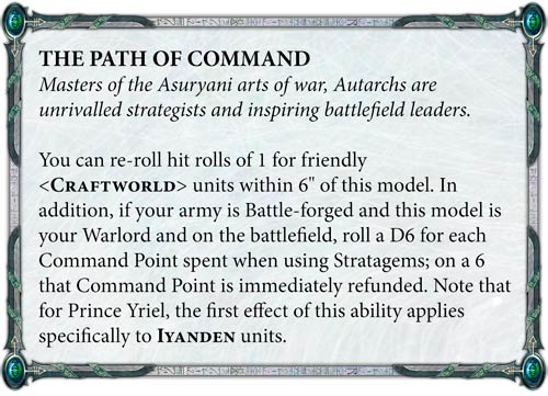 Codex: Eldar Craftworlds Preview: Ulthwe' - Faeit 212