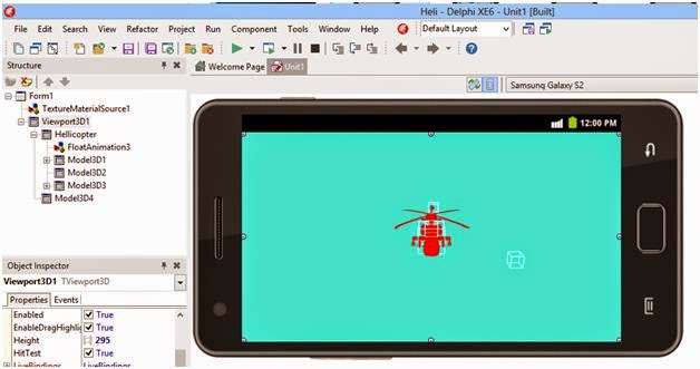 Firemonkey : How to create 3D animation in Firemonkey XE6 - Free Delphi Tutorial