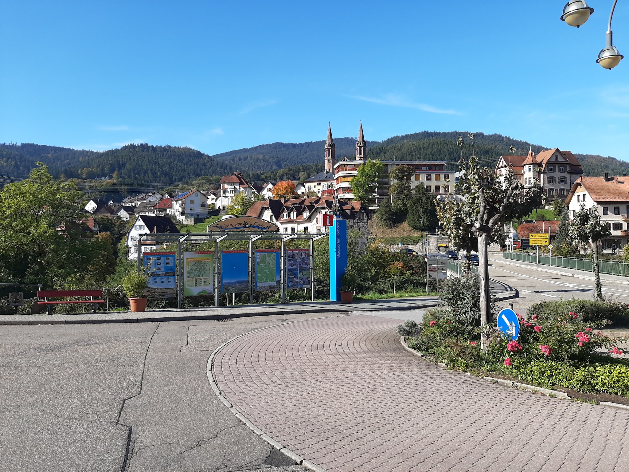 Der Schwarzwald und seine Natur: Die Wandertafel "Forbach Bahnhof - 305 ...