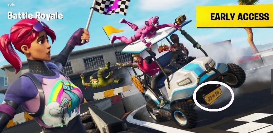 Fortnite Road Trip Season 5 Solve Loading Screen Puzzles