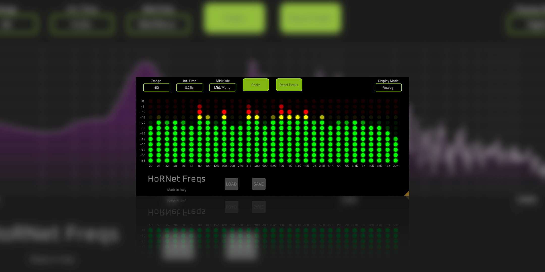 HoRNet Freqs by HoRNet Plugins 'Analyzer' (FREE)