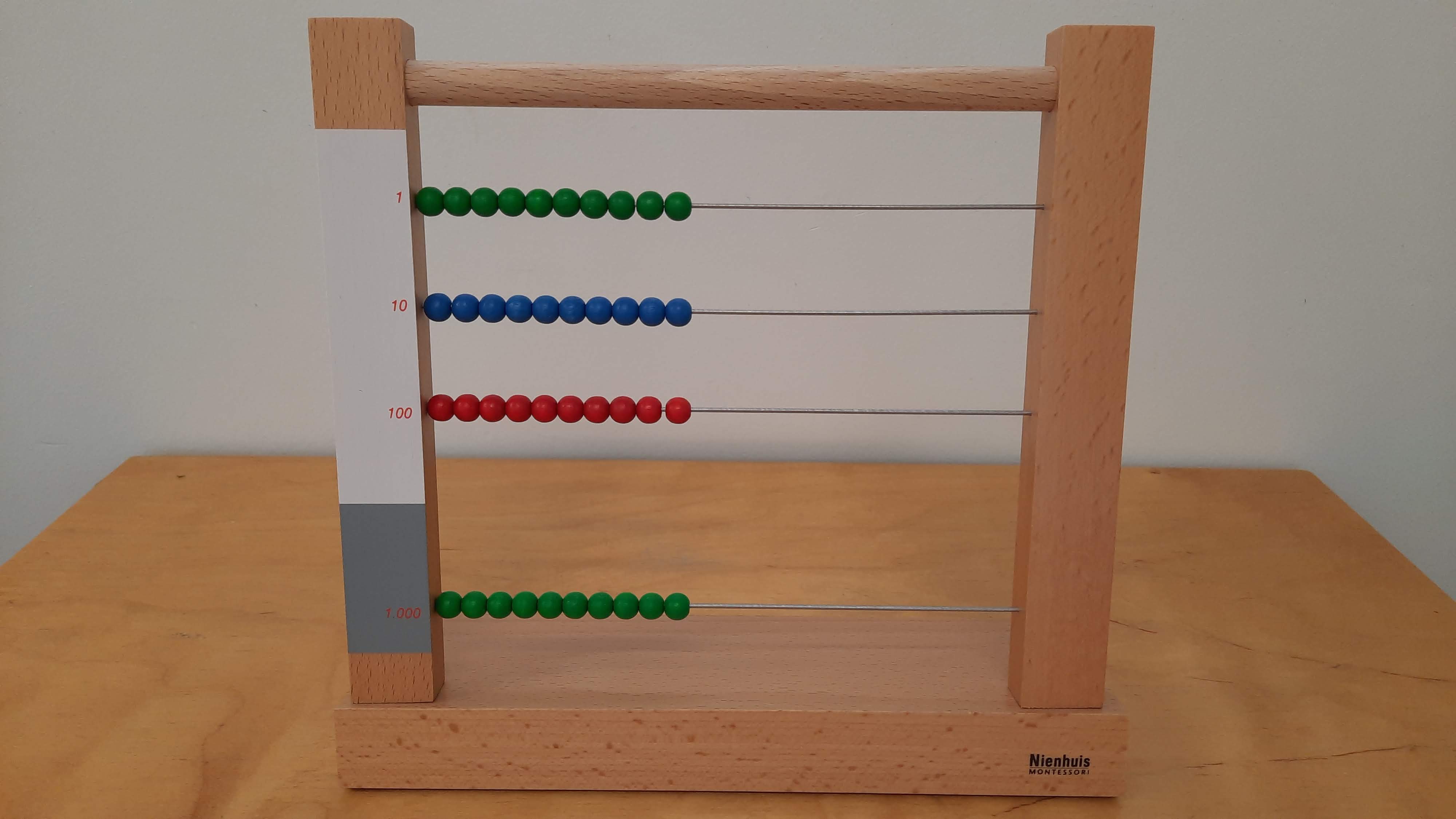 montessori magic: Math Materials ~ The Small Bead Frame ~ Operations ...