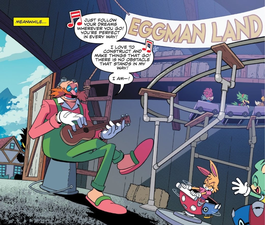 Hedgehogs Can't Swim: Sonic the Hedgehog (IDW): Issue 10