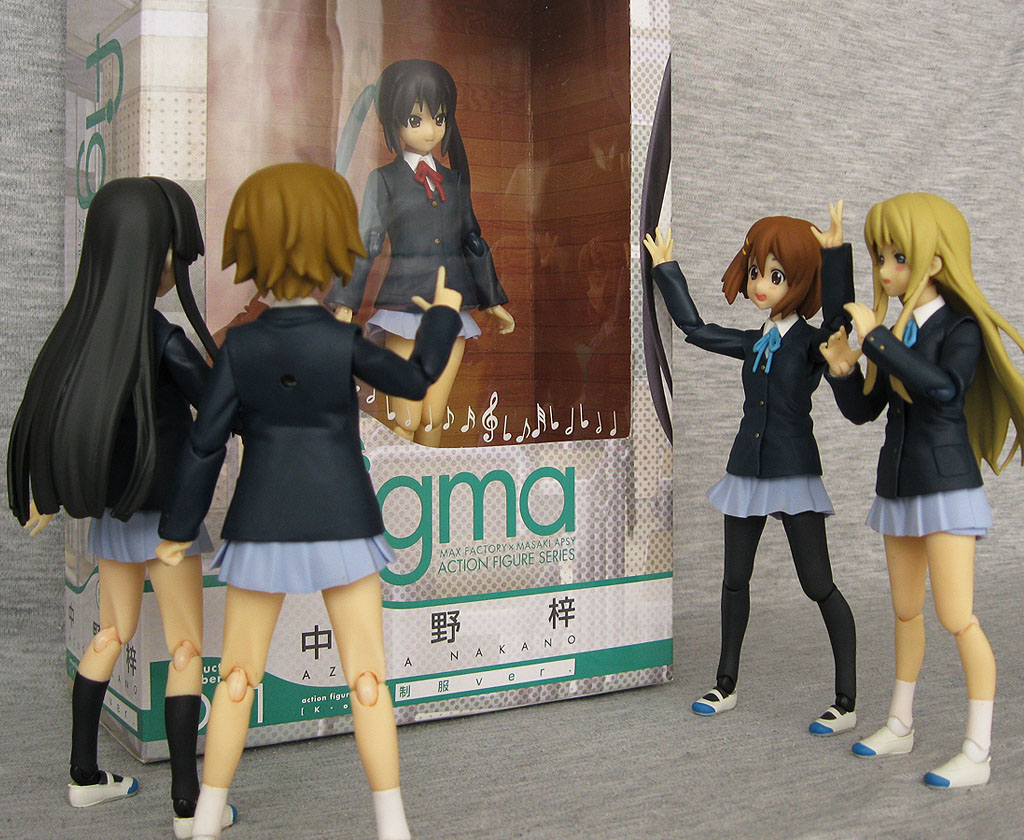 world of klaymore: figma Azusa Nakano aka Azunyan