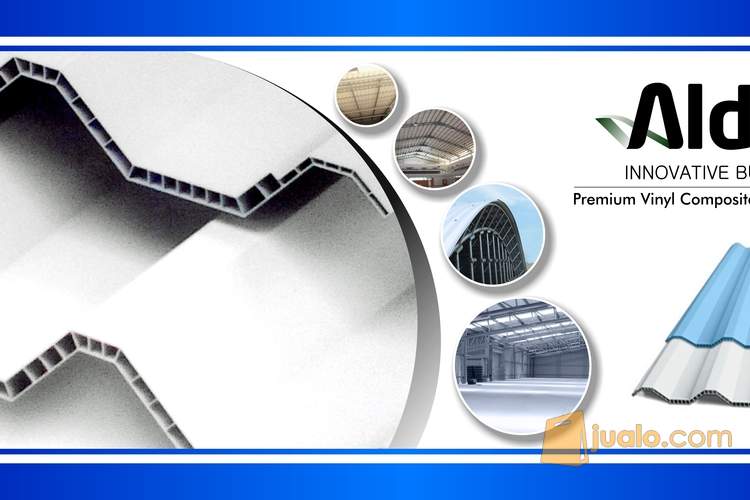 Atap transparan sunloid solartuff solarflat twinlite: ATAP ALDERON