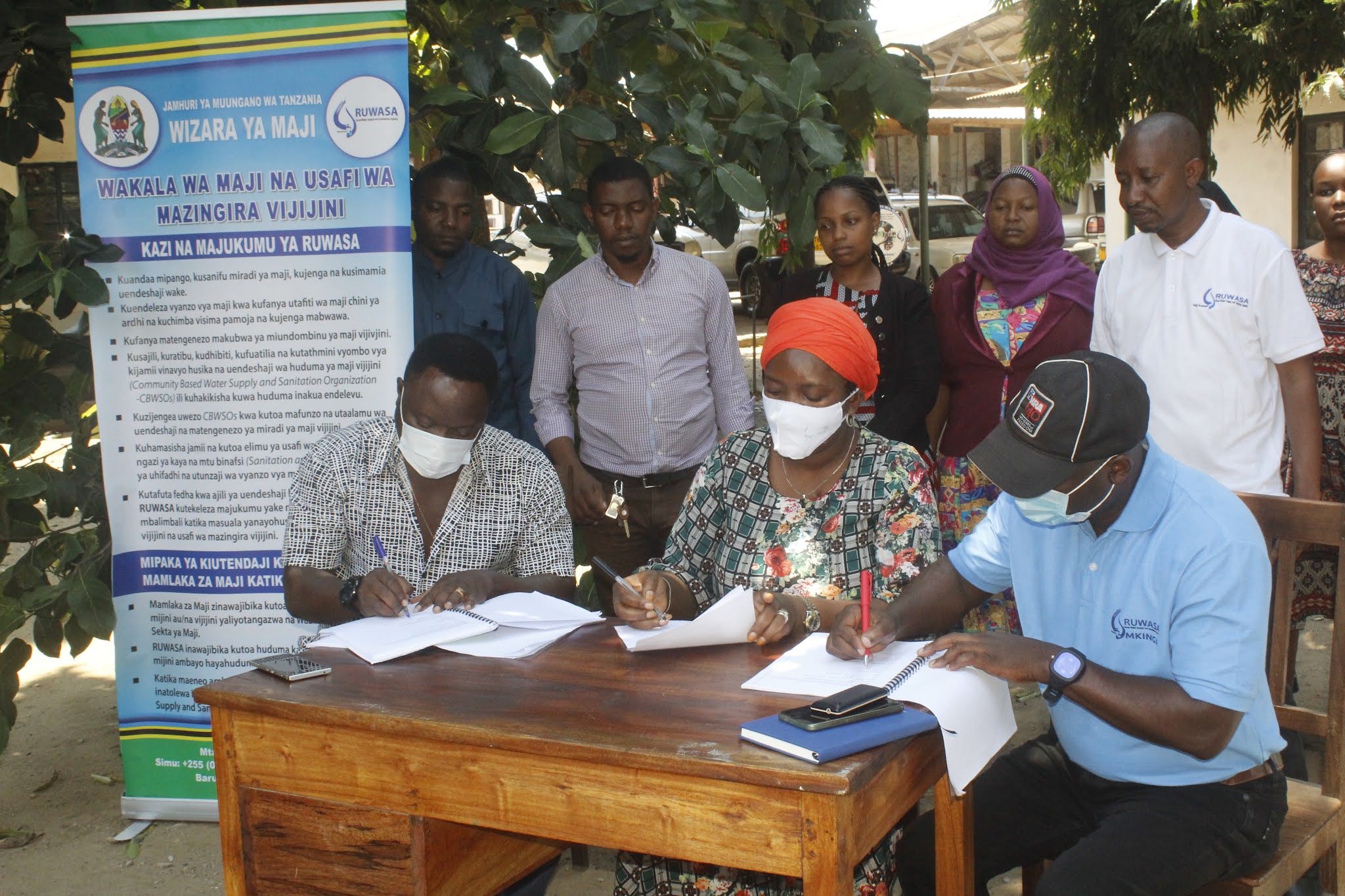 RUWASA TANGA YAINGIA MAKUBALIANO NA KAMPUNI YA KAHAMA OILS MILLS ...