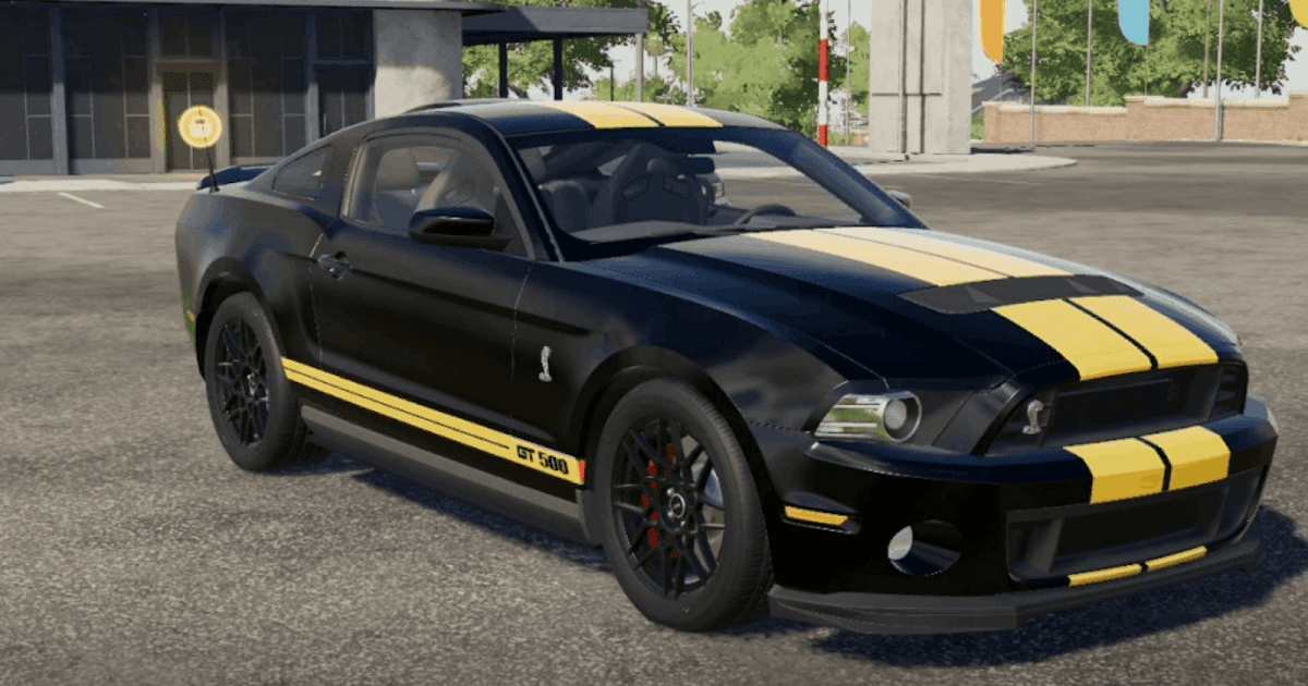 FS19 2013-2014 S197 Mustang v1.0 - FS 19 & 22 USA Mods Collection