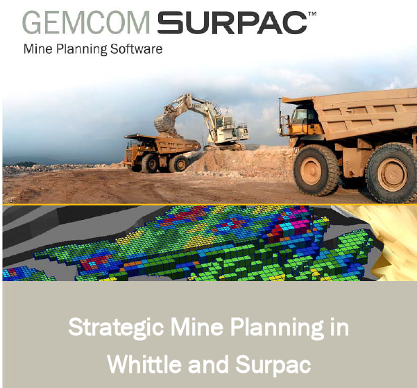 Hello mining and earth sciences: Strategic Mine Planning in Surpac and ...