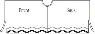 Sew Beautiful Blog: Sew a Wavy Swiss Hem Treatment