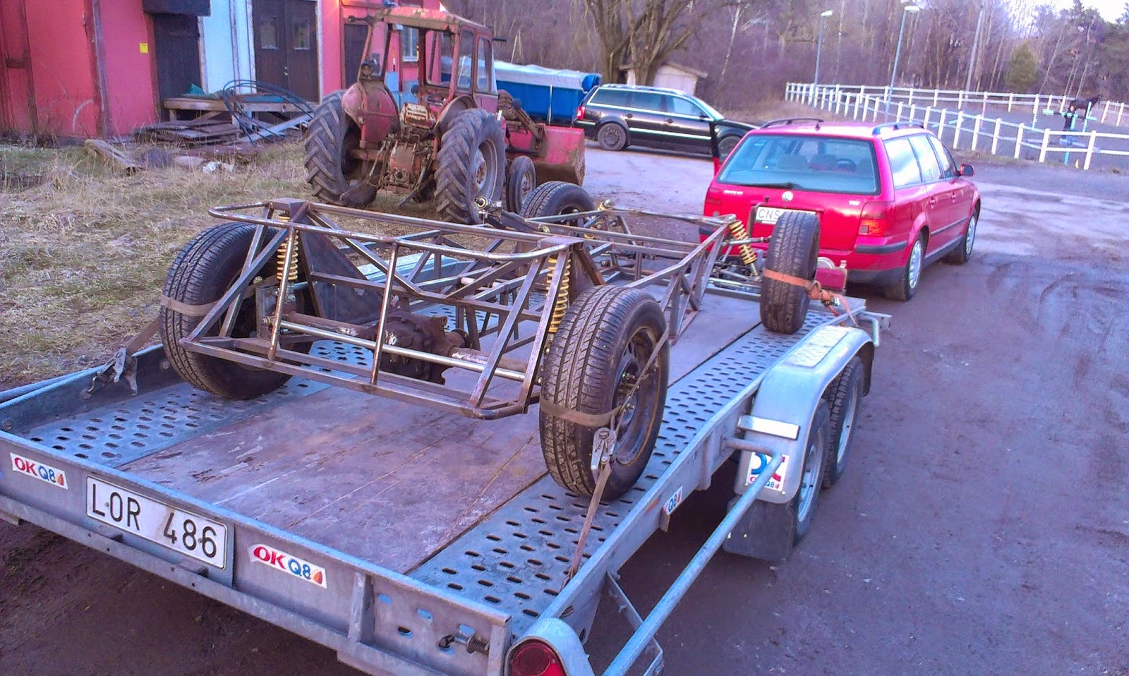 Locost McSorley 442: Äntligen ett inköpt bygge!