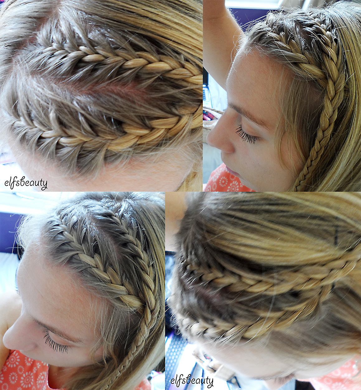 Elf's Beauty: Mini Double French Braid