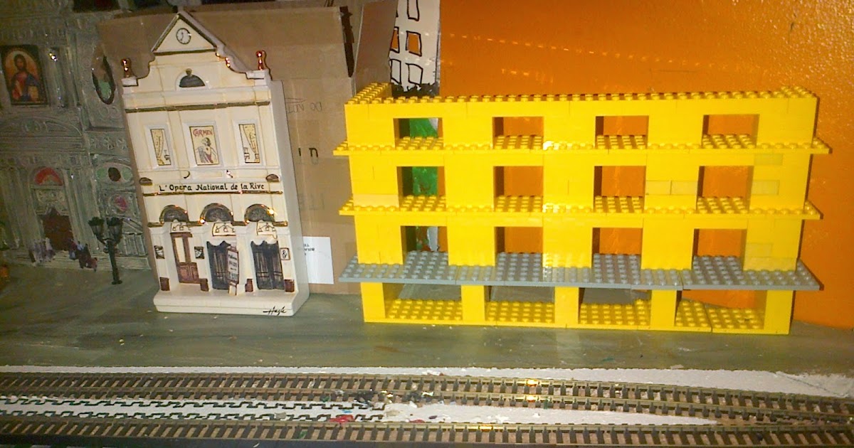 French Model Railway: Lego progress