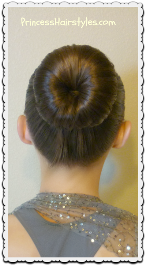 The Perfect Dance Bun and No-Heat Curls Tutorial | Hairstyles For Girls ...