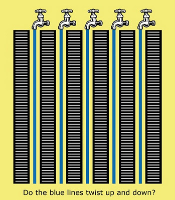 Visual Phenomena and Optical Illusions: Tap Water Optical Illusion