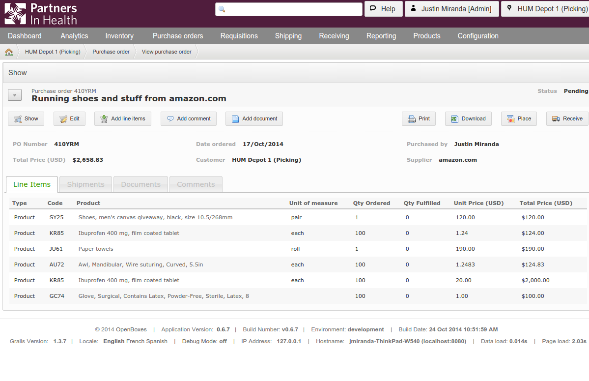 OpenBoxes v0.6.7 released