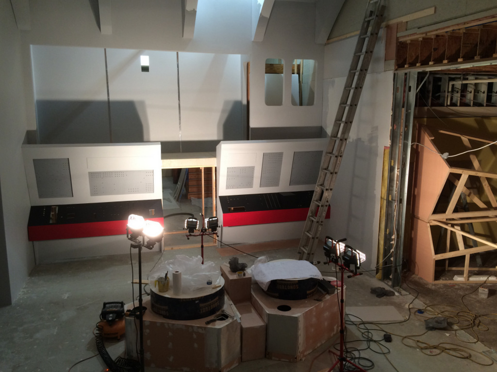 STAR TREK CONTINUES NEWS: ENGINEERING ROOM READIED FOR SCOTTY