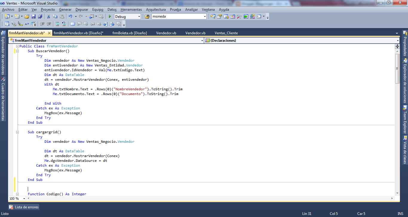 Blogninger: Transacciones, try catch, esquemas y tipo de dato tabla en ...