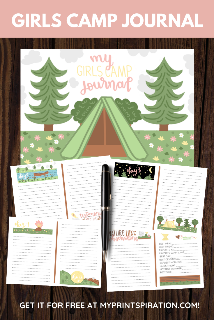 Printspiration: girls camp journal
