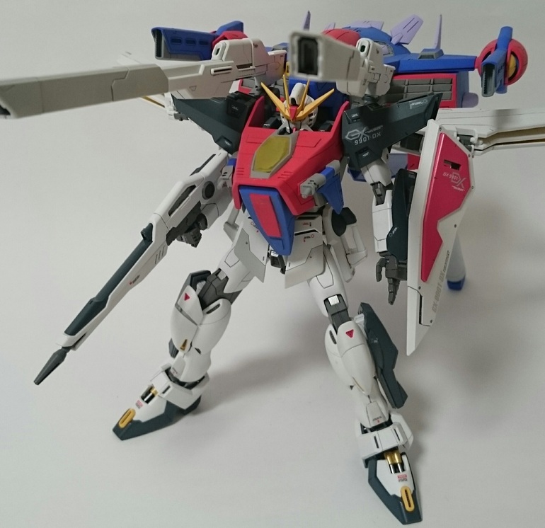Custom Build: MG 1/100 G-Falcon Unit Gundam Double X
