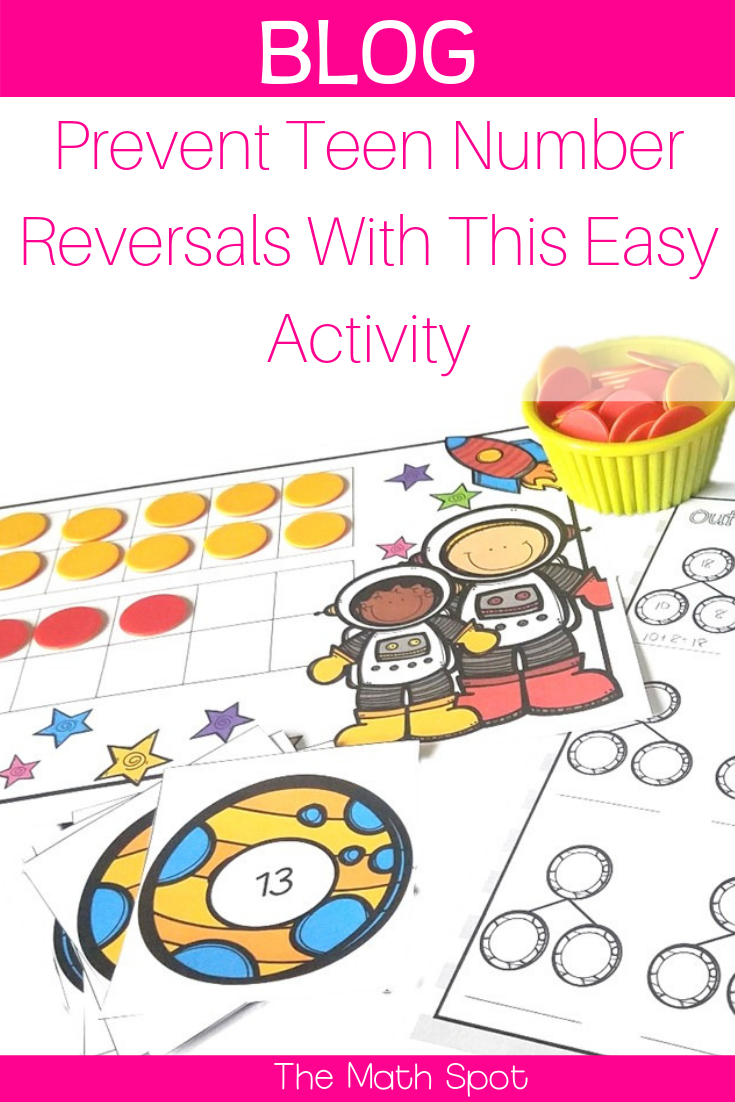 How to Prevent Teen Number Reversals With One Easy Activity - The Math Spot