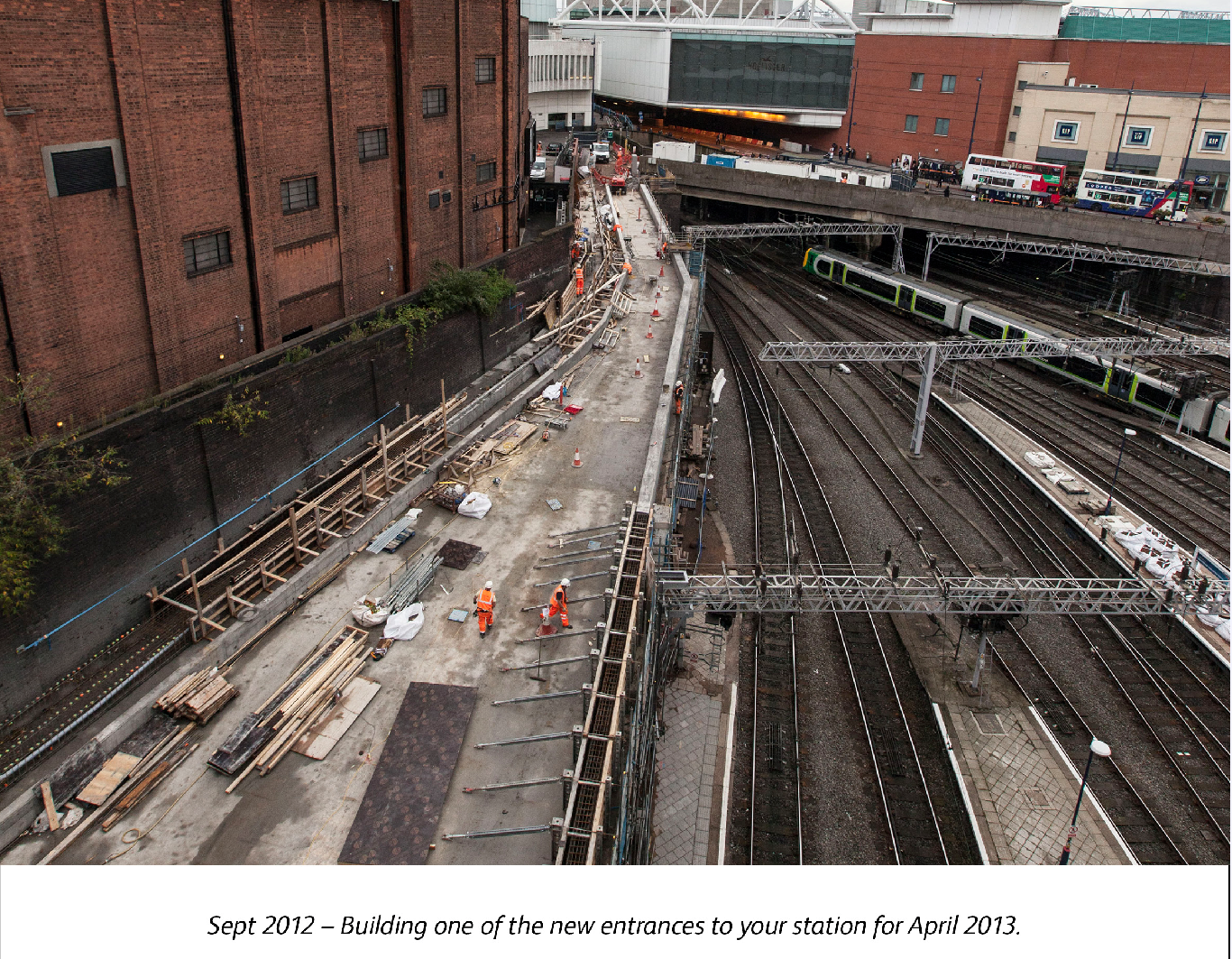 Platform alteration - New Street redevelopment update