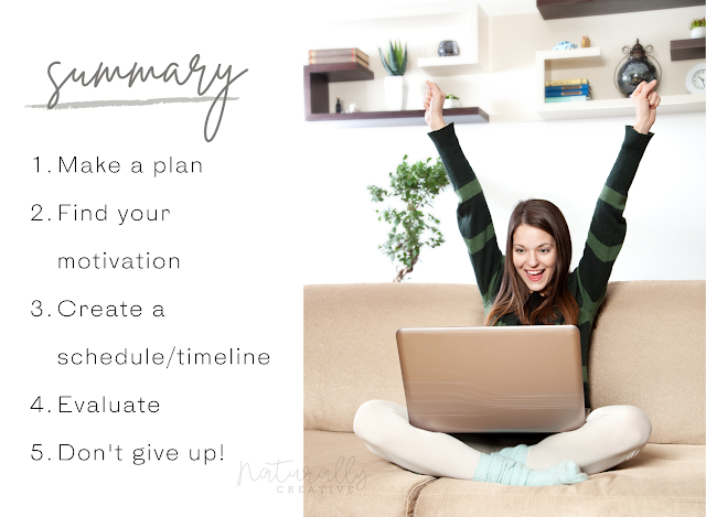 5 Tips to Complete Your Unfinished Projects - Naturally Creative Mama