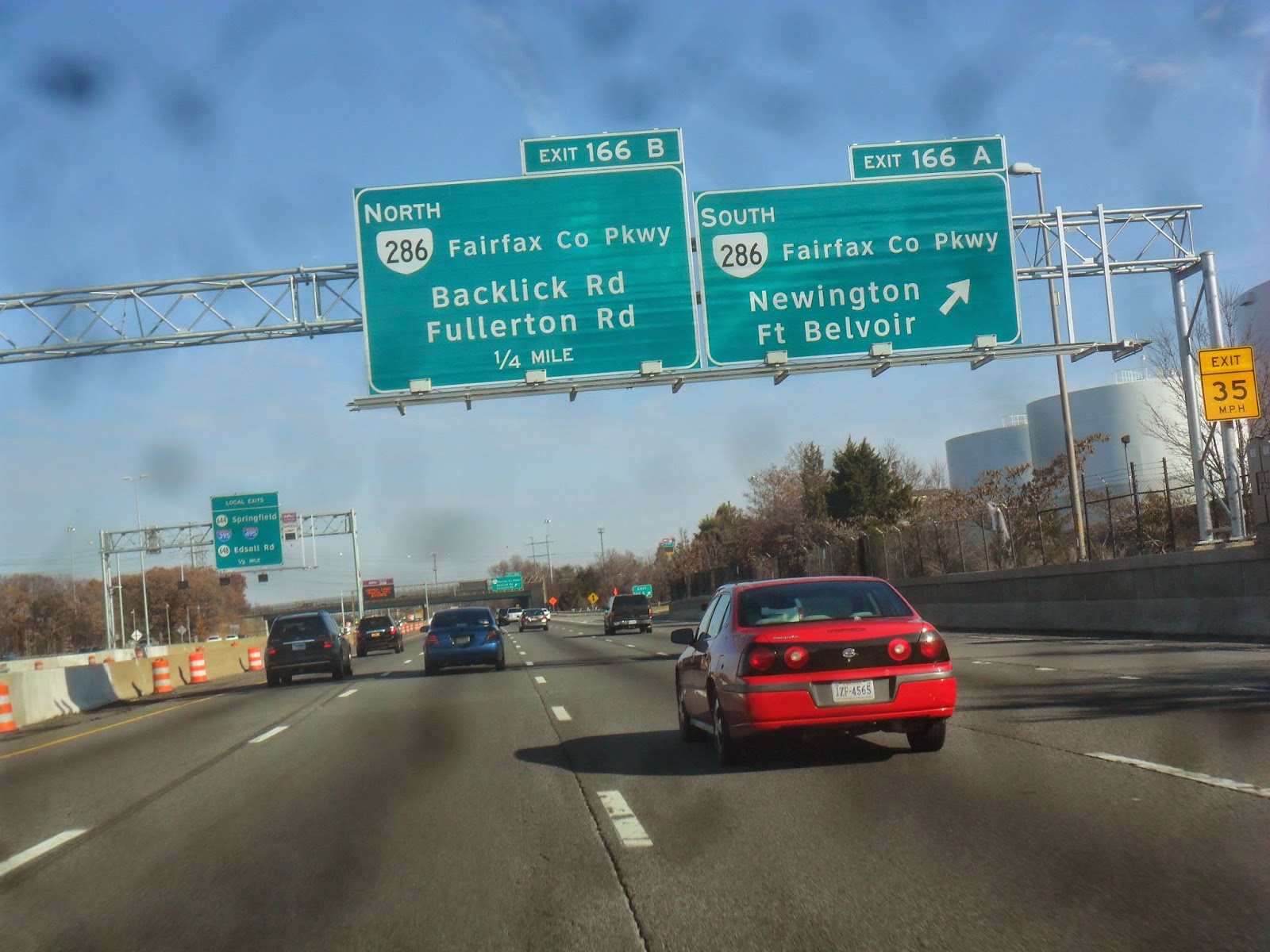 Luke's Signs: I-95 & I-495/Capital Beltway - Fairfax County, VA ...