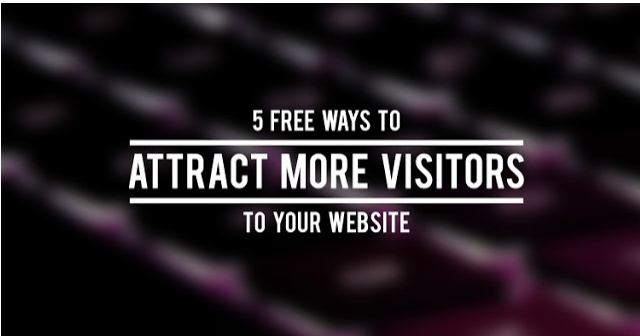 Five ways to attract more visitors to your site