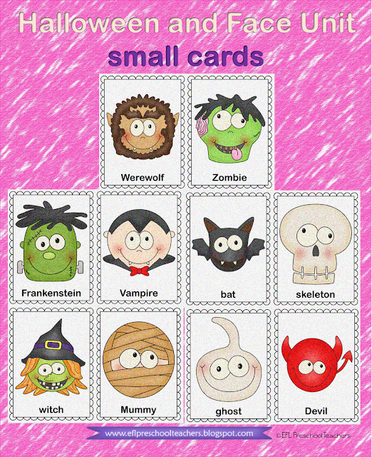 ESL/EFL Preschool Teachers: Face Theme Awards, Craft and Holidays for ...