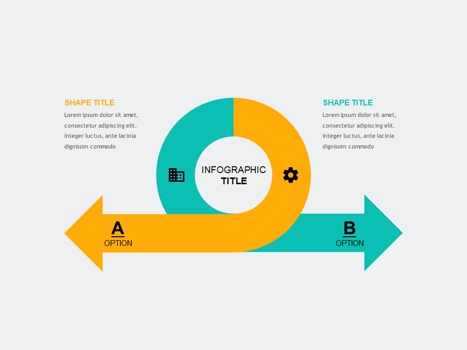 Ring Both Progress Arrow PowerPoint Templates - PowerPoint Free
