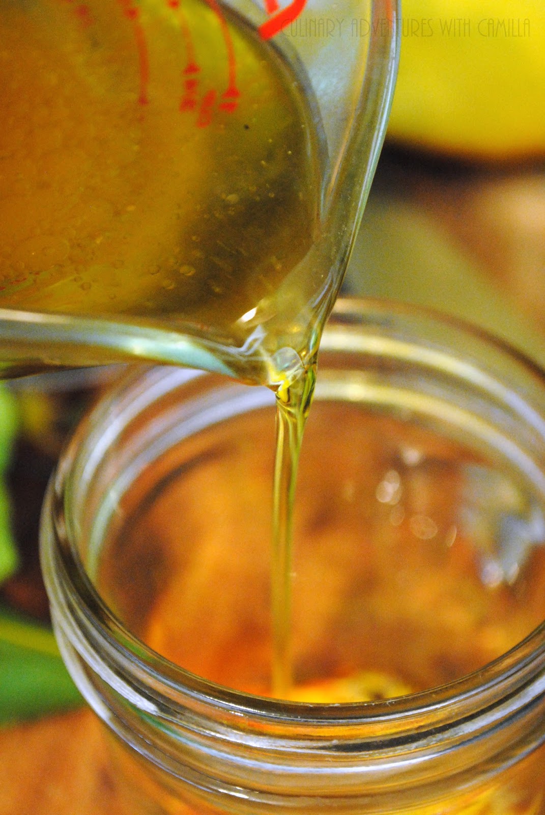 Summer Sunset Salad with Calendula Vinaigrette