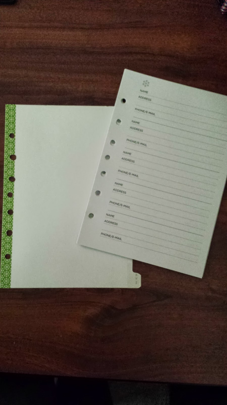 Nikki s Narrative DIY Address Book Nikki s Narrative DIY Address Book