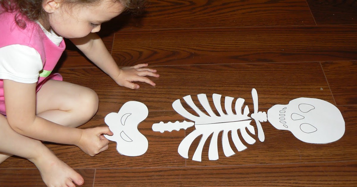 Having Fun at Home: Skeleton Puzzle