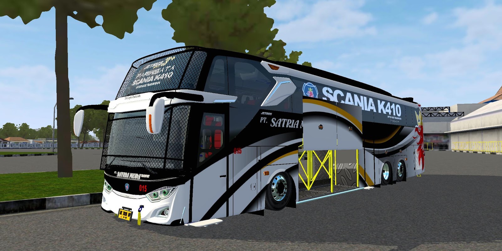 MOD JB3+ VOYAGER SCANIA K410 TRONTON BUSSID - MASADI.ID