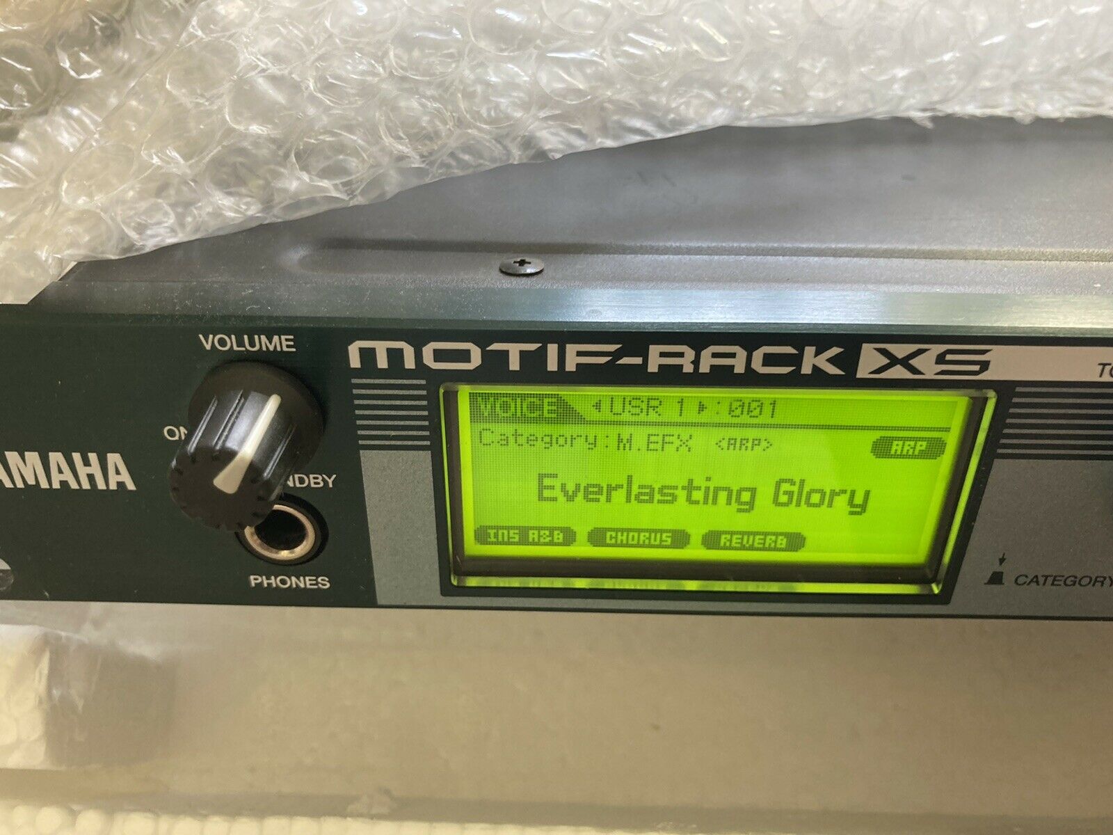 MATRIXSYNTH: Yamaha MOTIF Rack XS Synthesizer w/ mLan16E2 audio ...