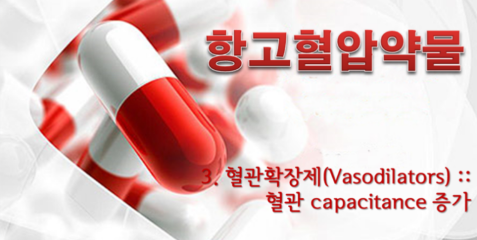 고혈압과 혈관확장제(Vasodilators) ~ 약손