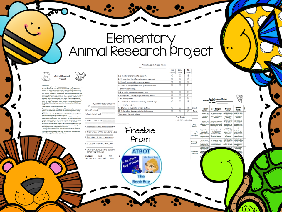 The Book Bug: Animal Research