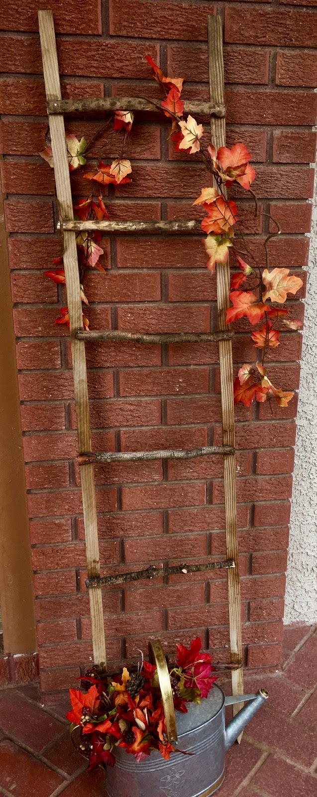 HollysHome Family Life: How to build a rustic wood ladder