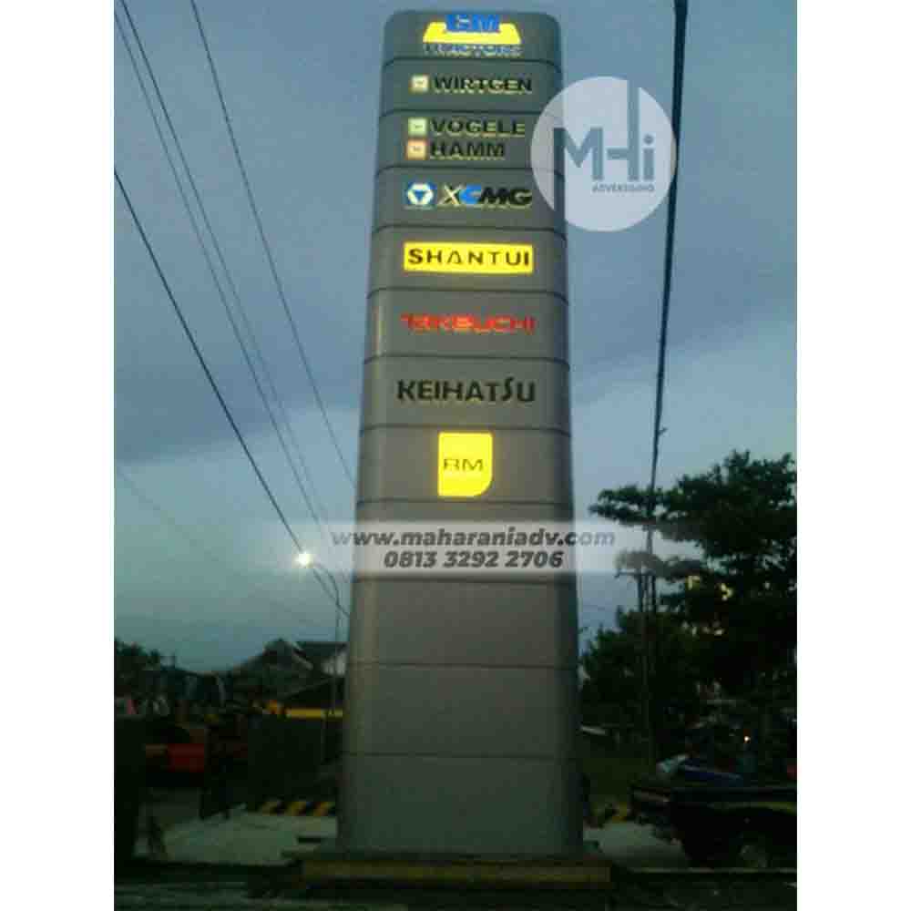 Pylon Signage di Malang