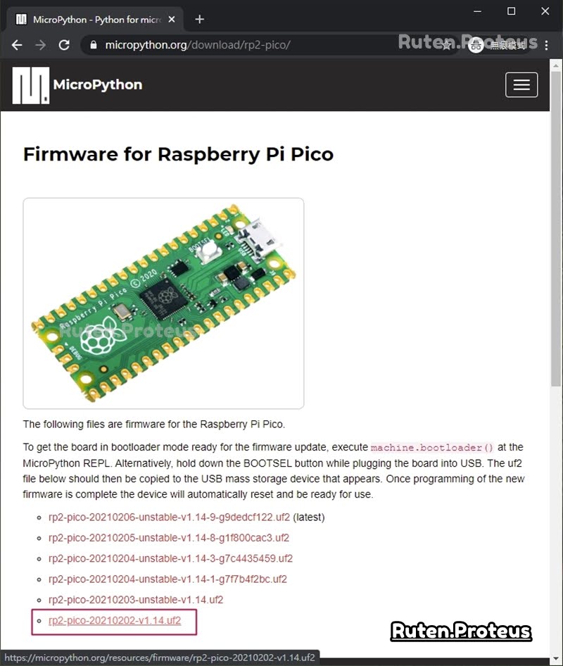ㄆㄜ ㄊㄧㄡ ㄙˋ: Raspberry Pi Pico－MicroPython, CircuitPython 開發環境建置