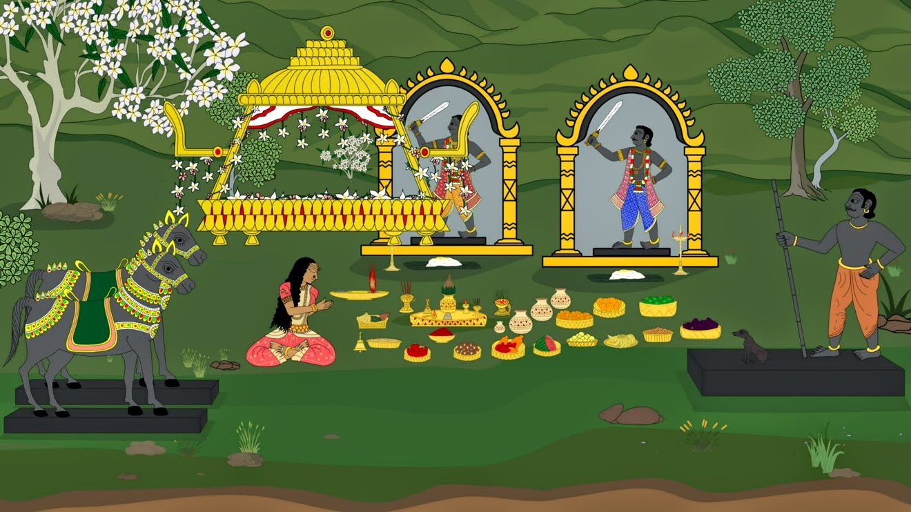The Legend of Ponnivala: Princess Tangal Part XI: Building A Shrine