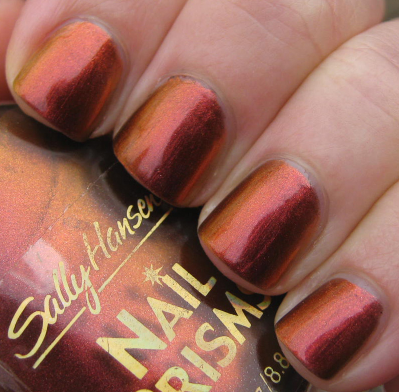 Liesl Loves Pretty Things: Sally Hansen Nail Prisms Amber Ruby