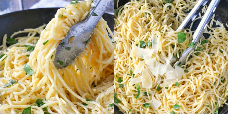 Roasted Garlic Spaghetti - FOODIE