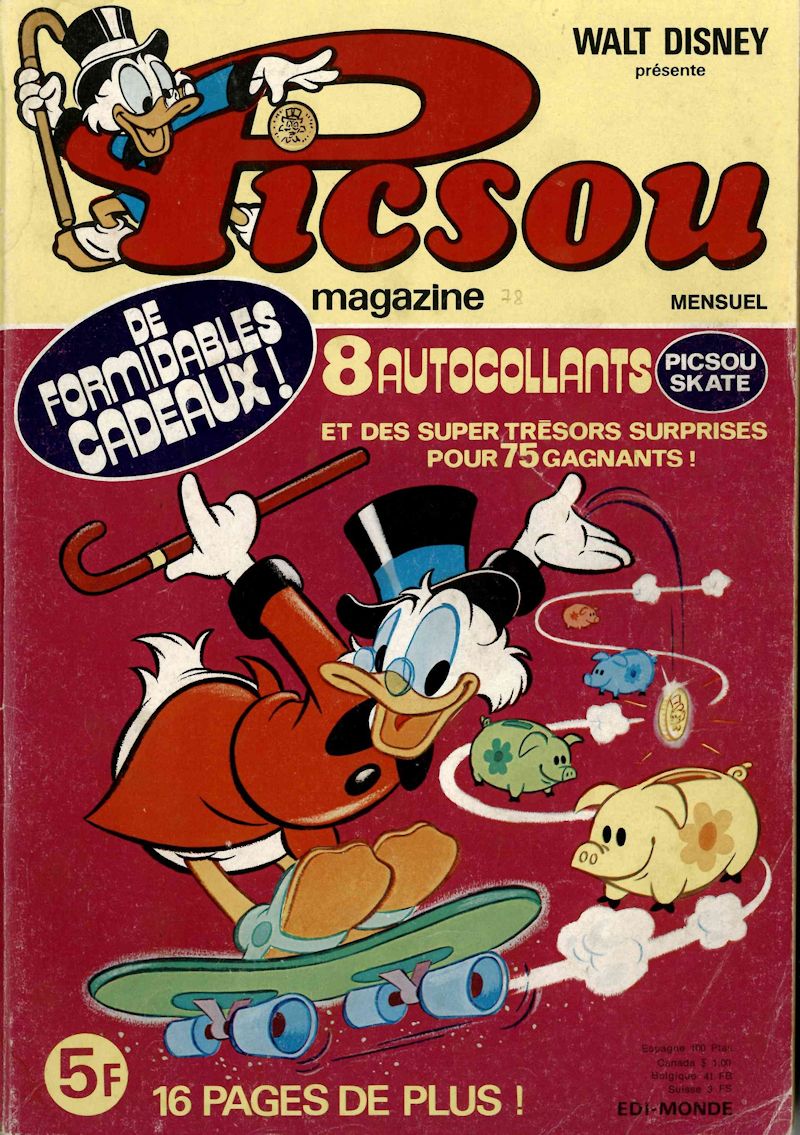 Le journal de Mickey: Picsou magazine 078