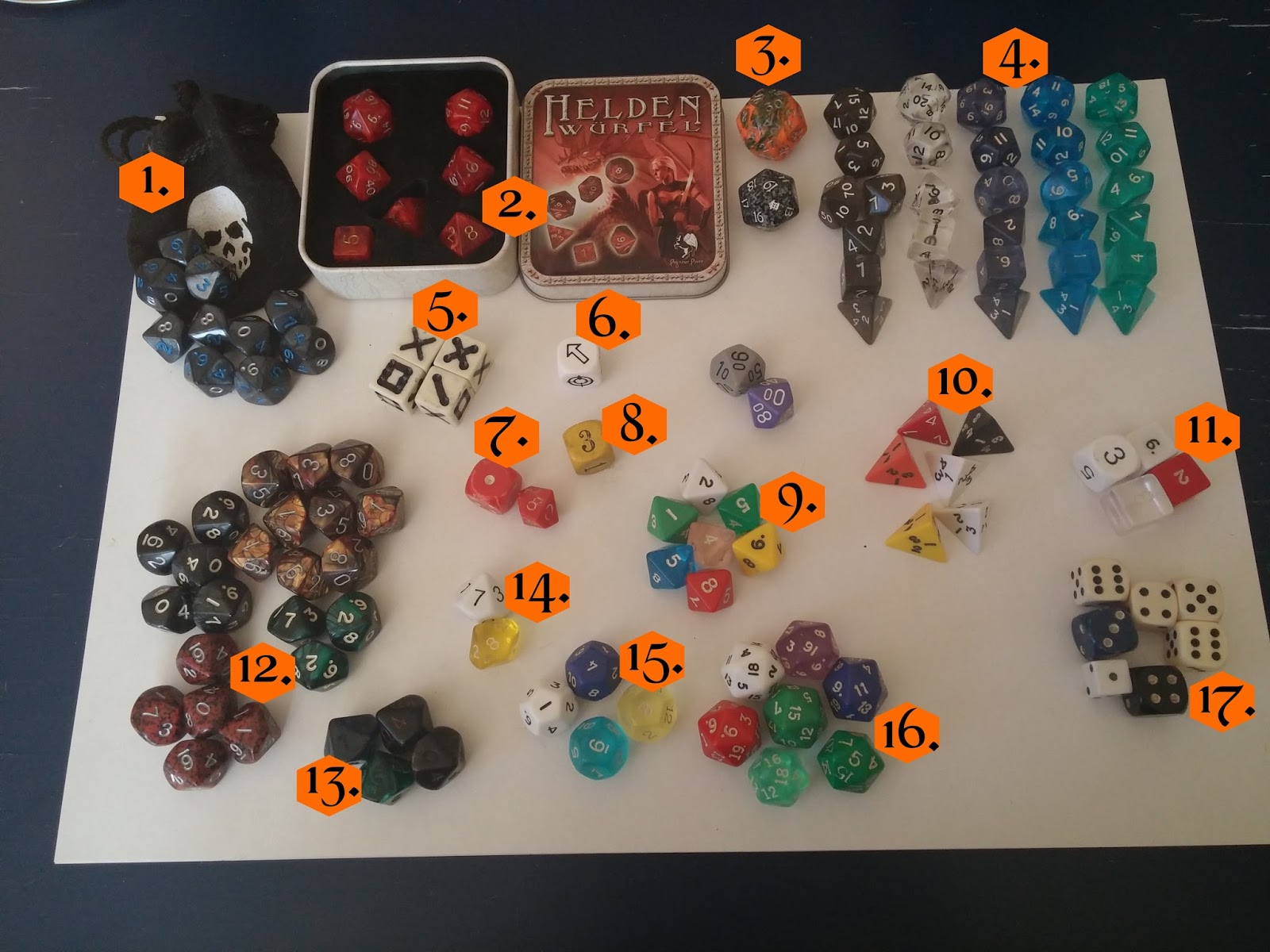Crypt Of Rabies - D-oom Products: My dice