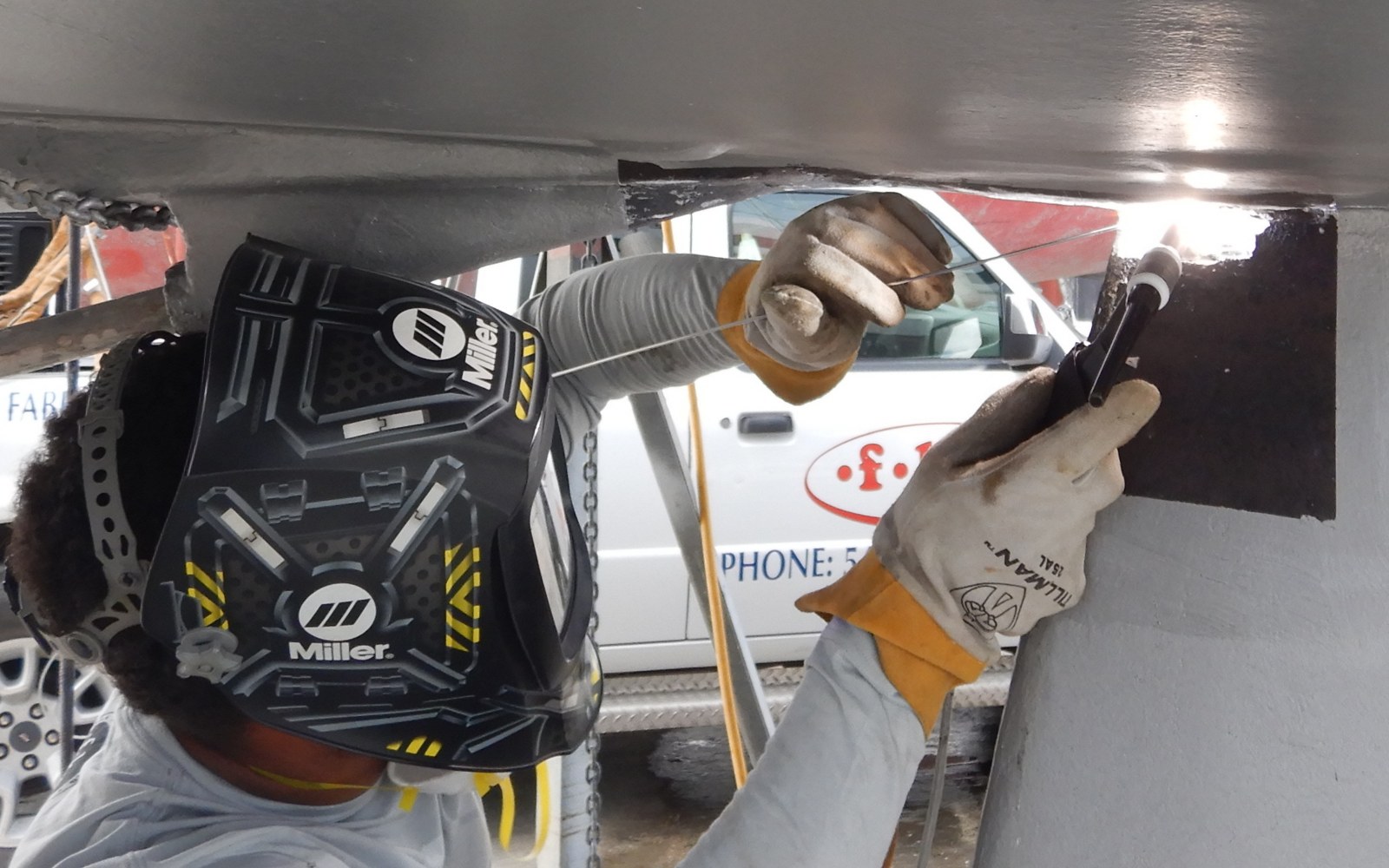 TeamHan... sy Condor: Welding done