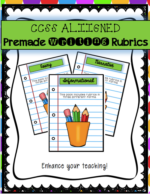 Fly to Third: Common Core Rubrics: 3rd grade